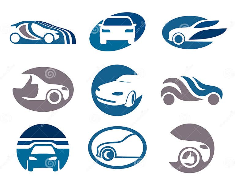Car Logo and Emblem Templates Stock Vector - Illustration of label ...