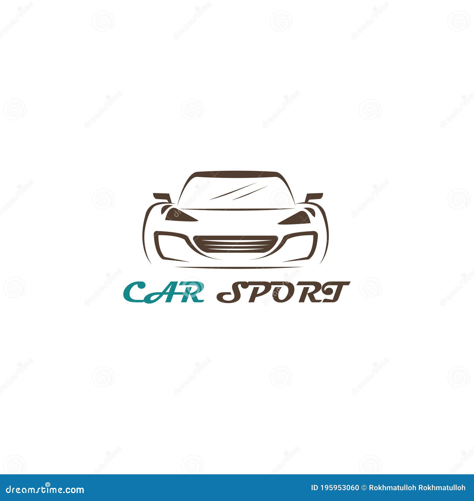 Car Logo Illustration of a Color Vector Design Template Stock Vector ...