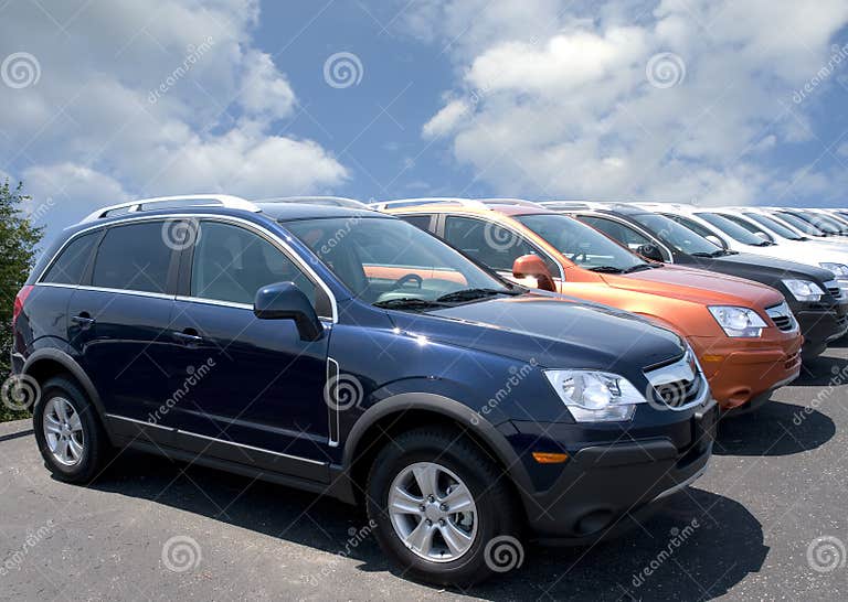 Car Lot stock photo. Image of dealership, design, vehicles - 2800624