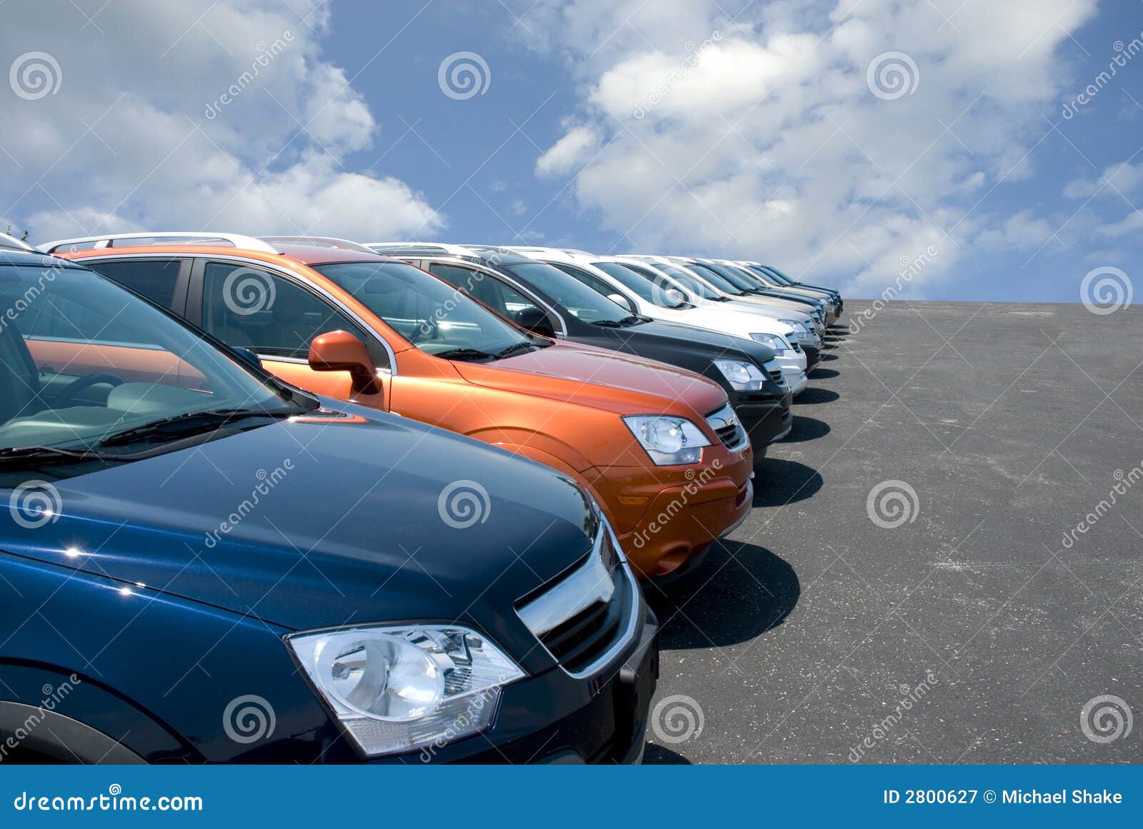 Car Lot stock image. Image of cars, retail, sales, vehicle - 2800627