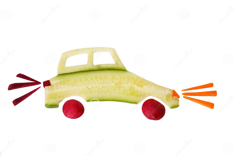 Car made of cucumber stock photo. Image of diet, creativity - 17597064