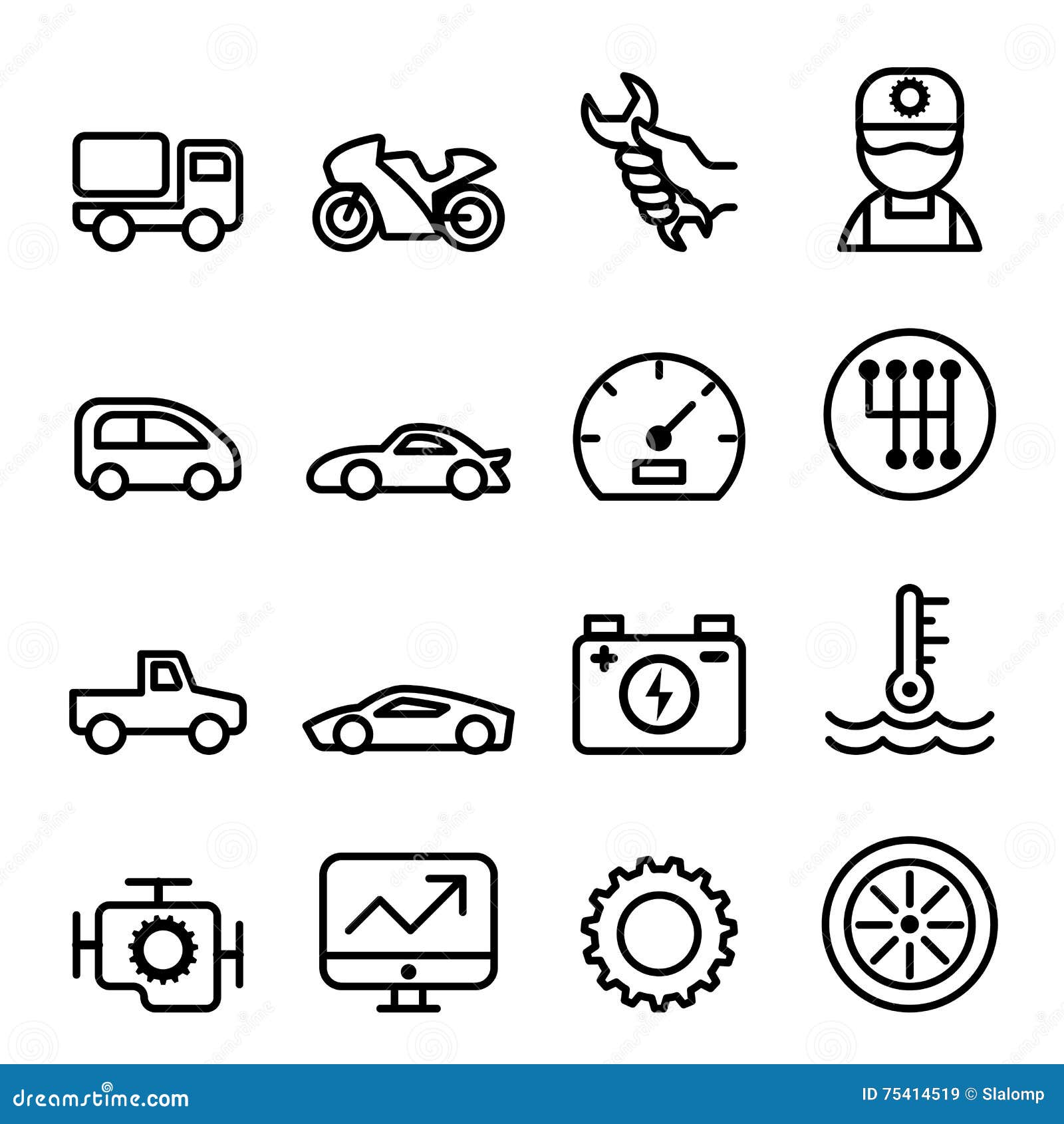 Vehicle Maintenance Icon