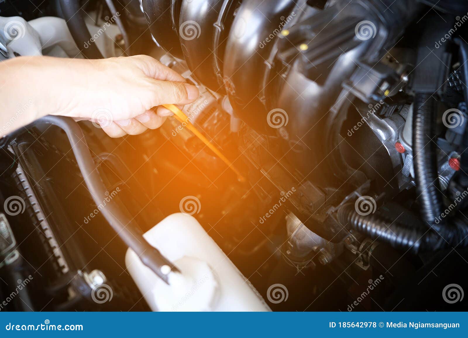 Car Engine Inspection Stock Photography | CartoonDealer.com #38684564
