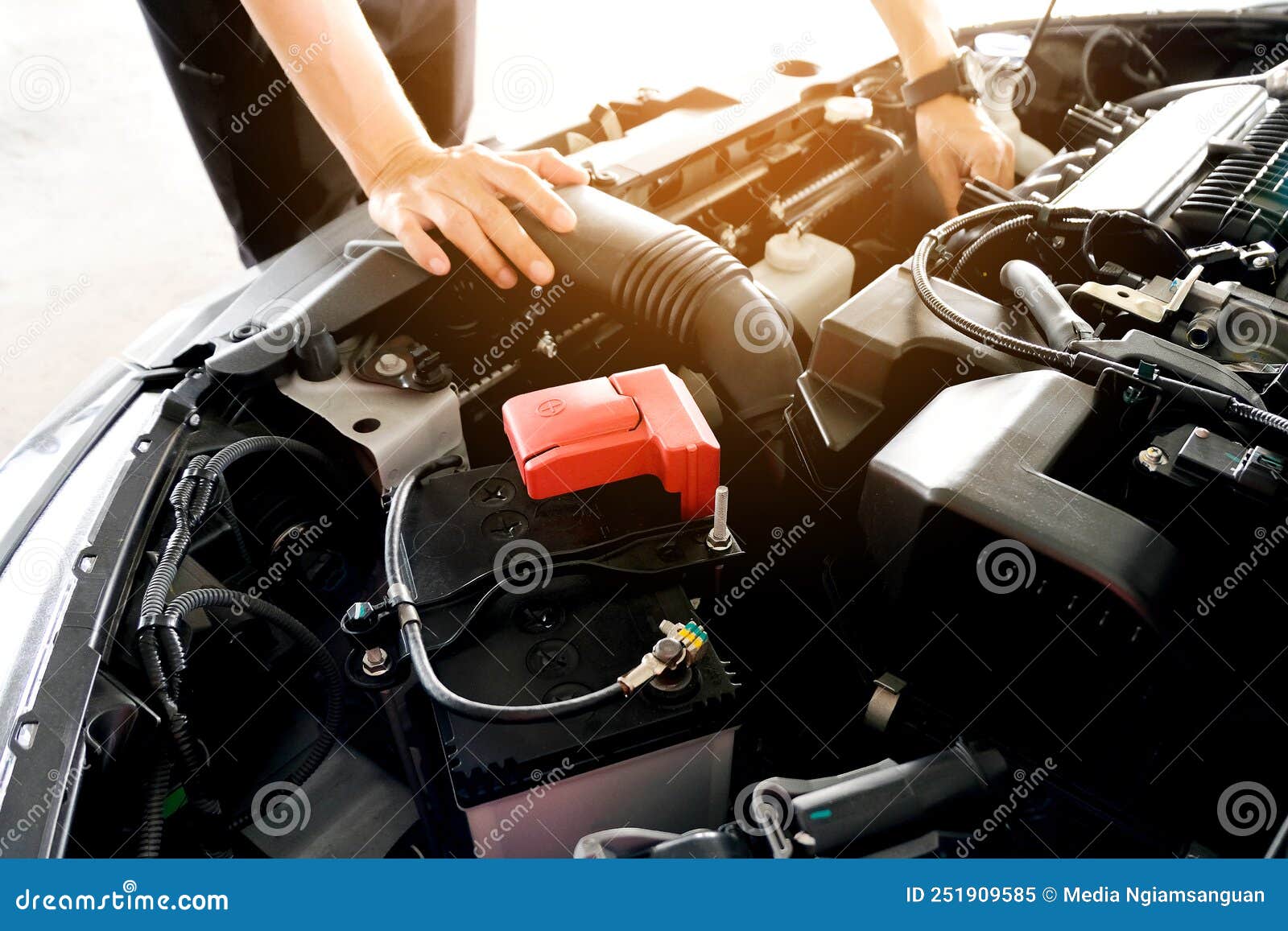 Car Engine Inspection Stock Photography | CartoonDealer.com #38684564