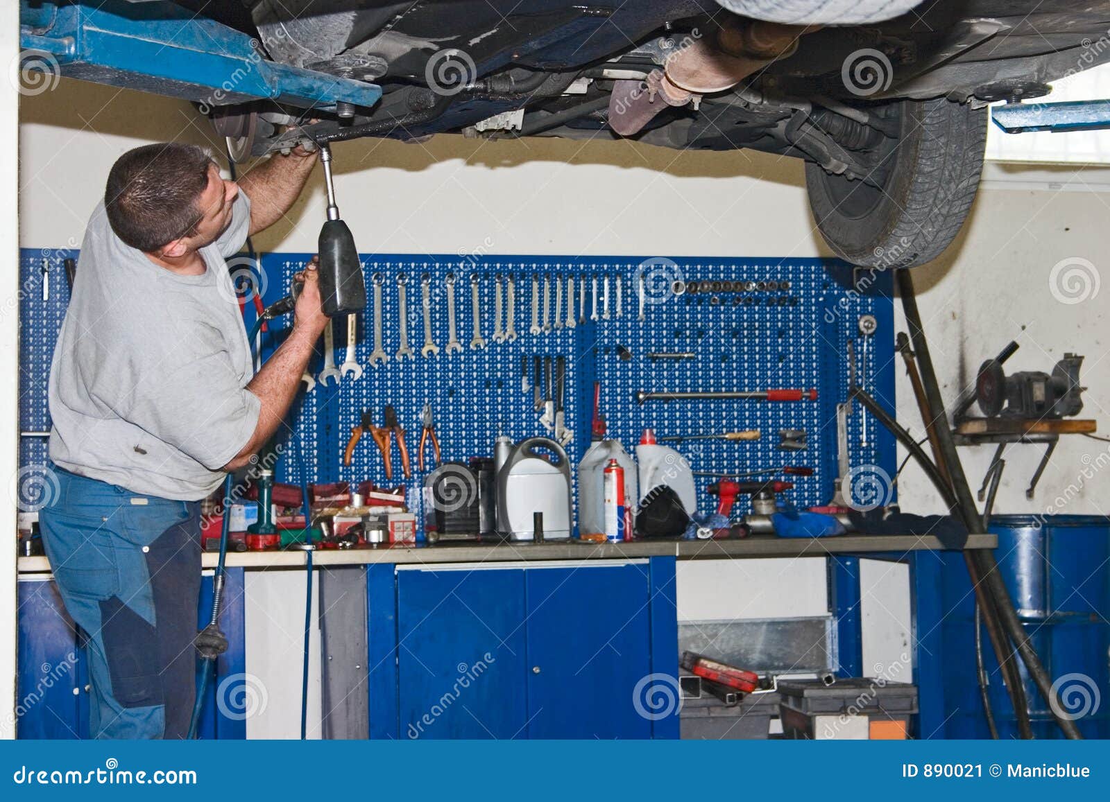 Car mechanic stock image. Image of screwdriver, greasy - 890021