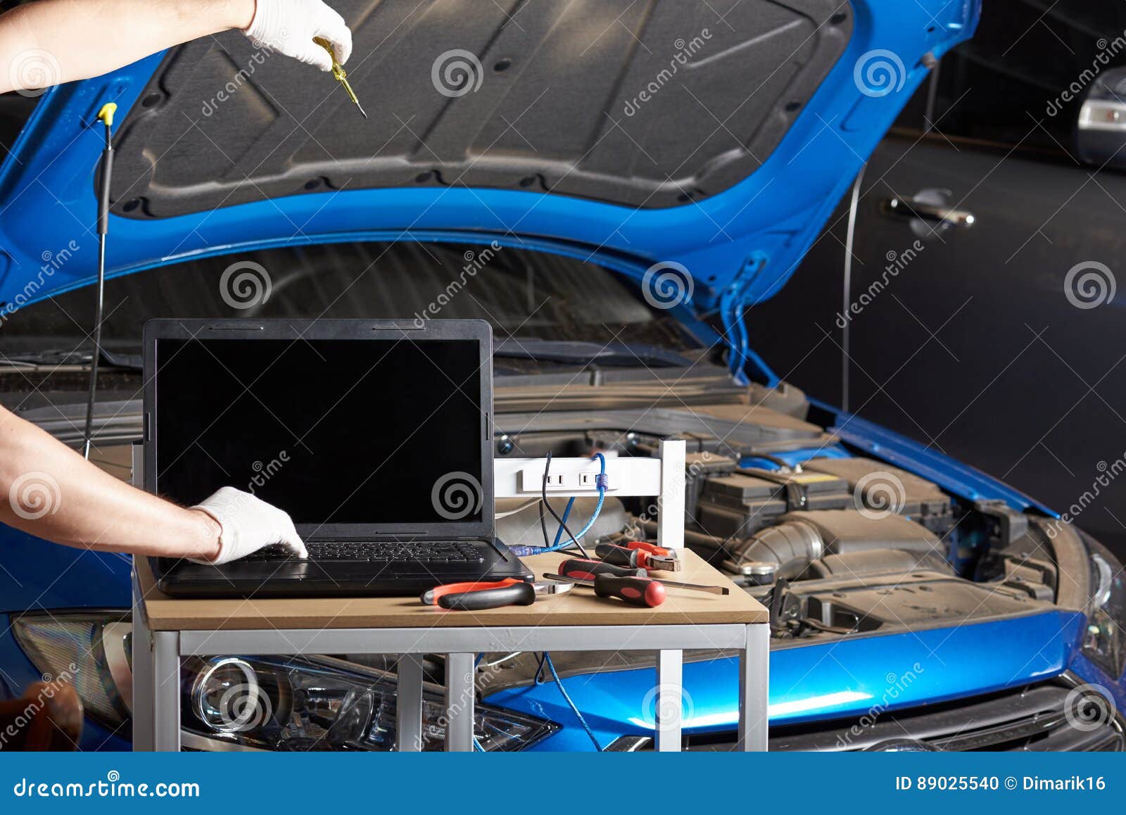 Car mechanic show error stock photo. Image of hands, inspection - 89025540