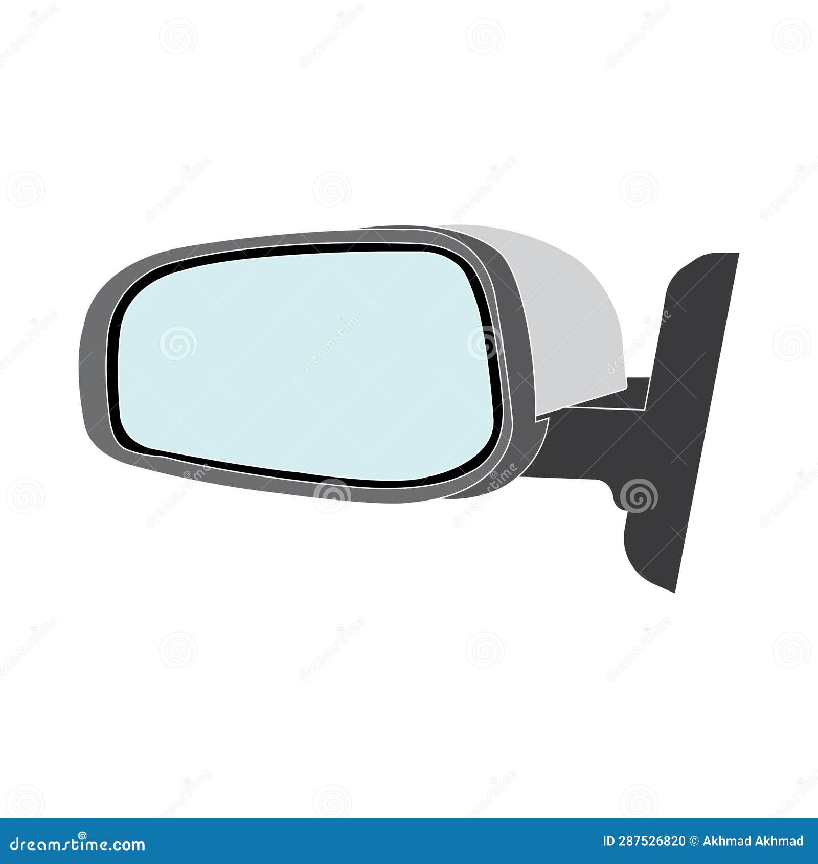 Car mirror icon stock vector. Illustration of icon, automobile - 287526820