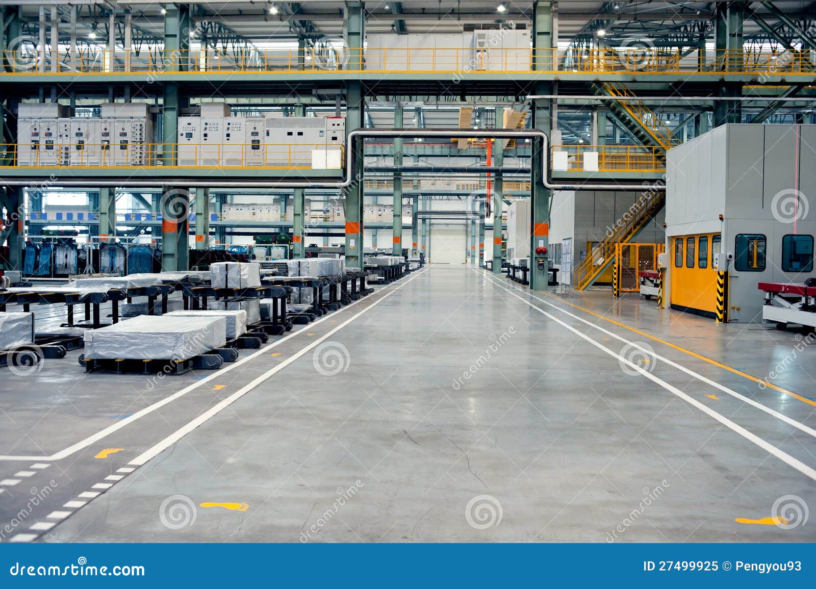 Of Car Molding Production Line Stock Image - Image of sheet, lines ...