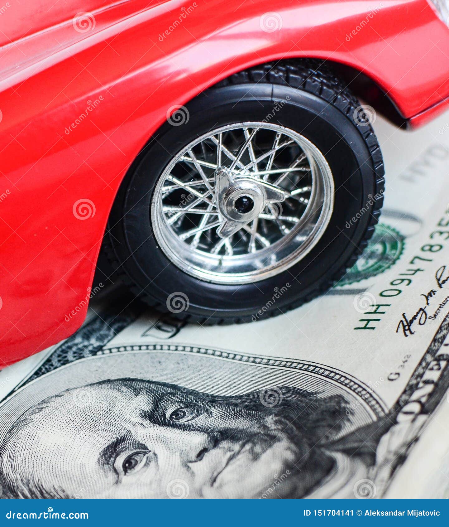 Car and money stock image. Image of expense, business - 151704141