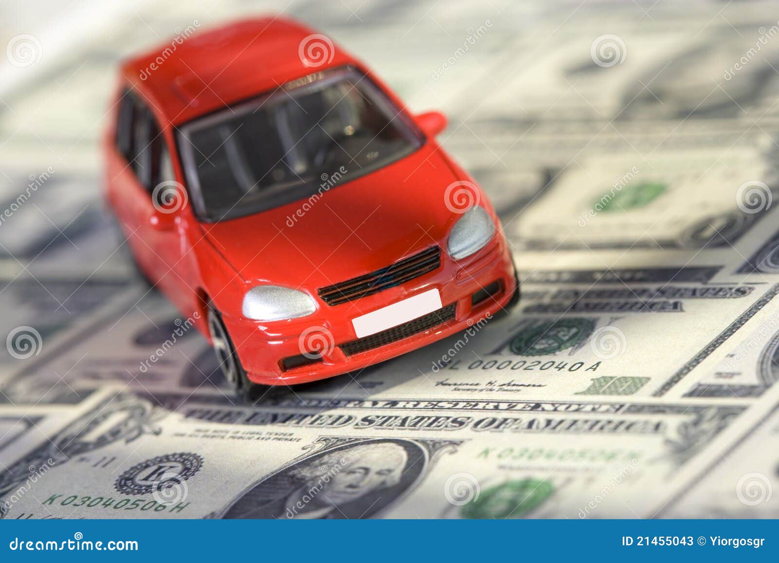Car and money stock image. Image of crisis, notes, costly - 21455043