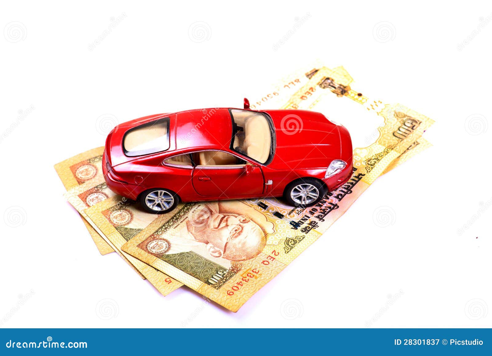 Car and money stock image. Image of transportation, wrapped - 28301837