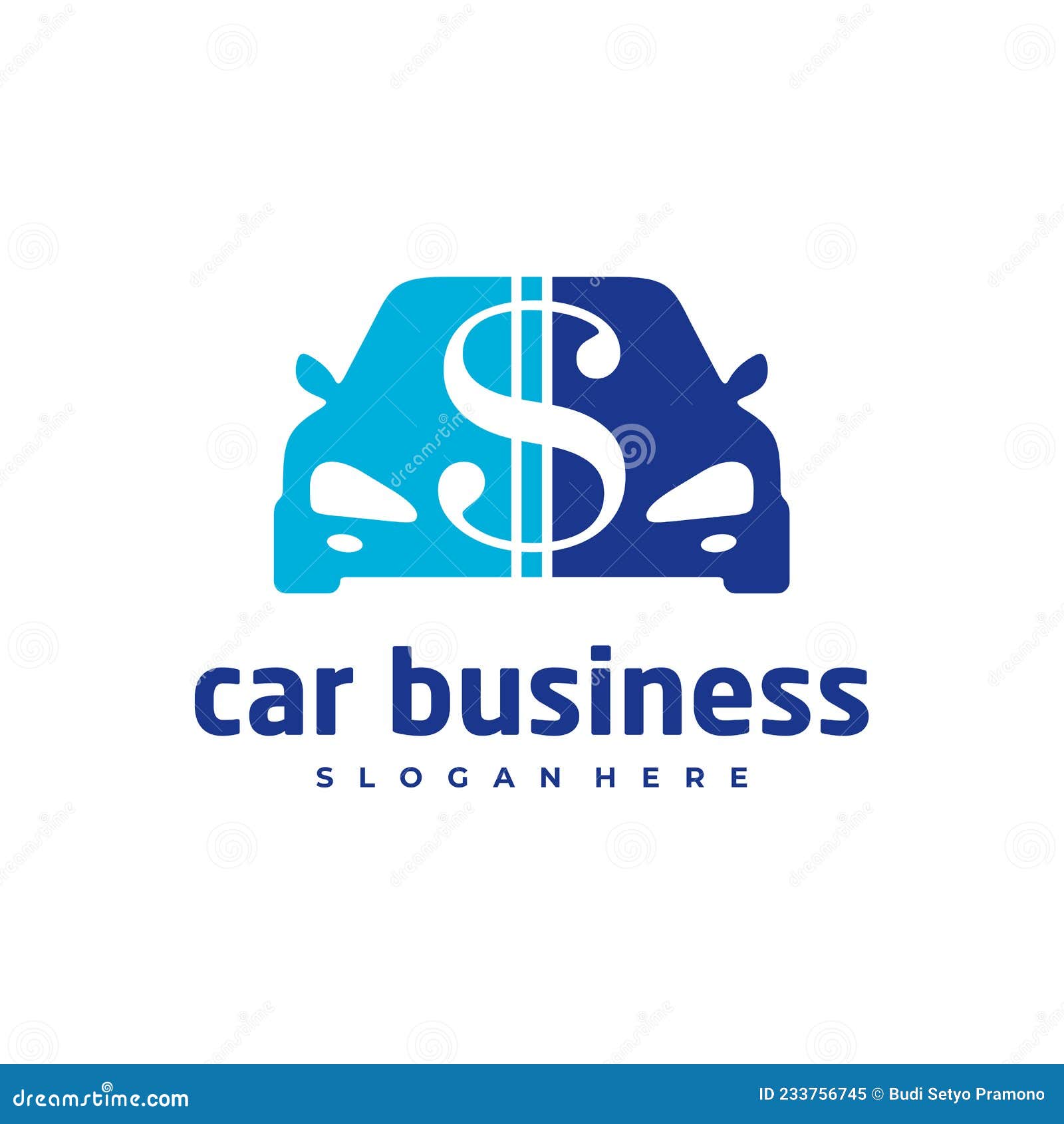 Car Money Logo Vector Template, Creative Car Logo Design Concepts Stock ...