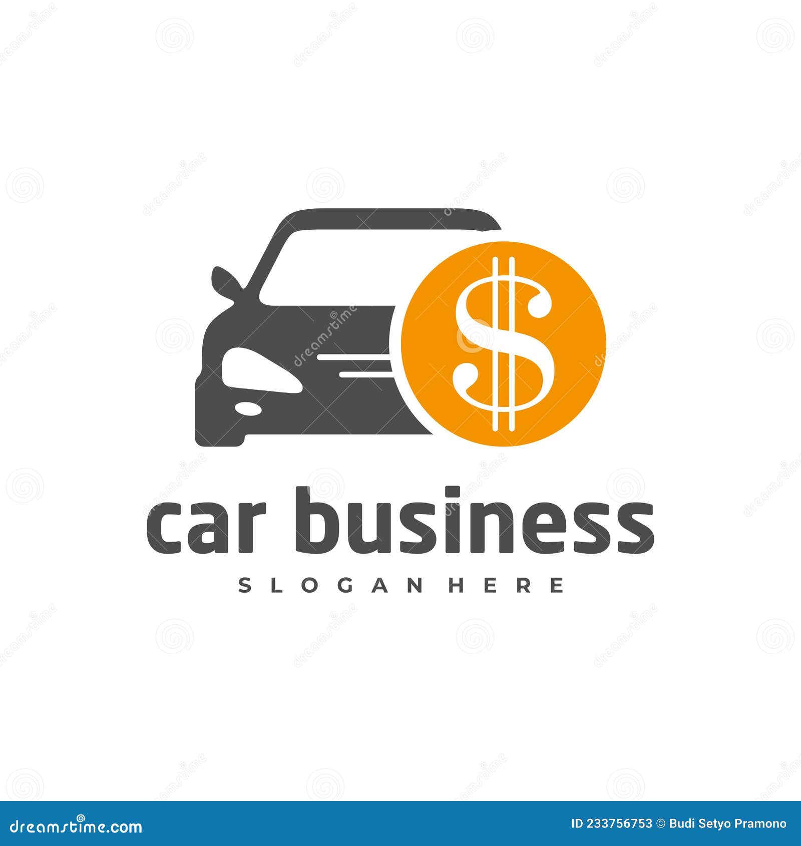 Car Money Logo Vector Template, Creative Car Logo Design Concepts Stock ...