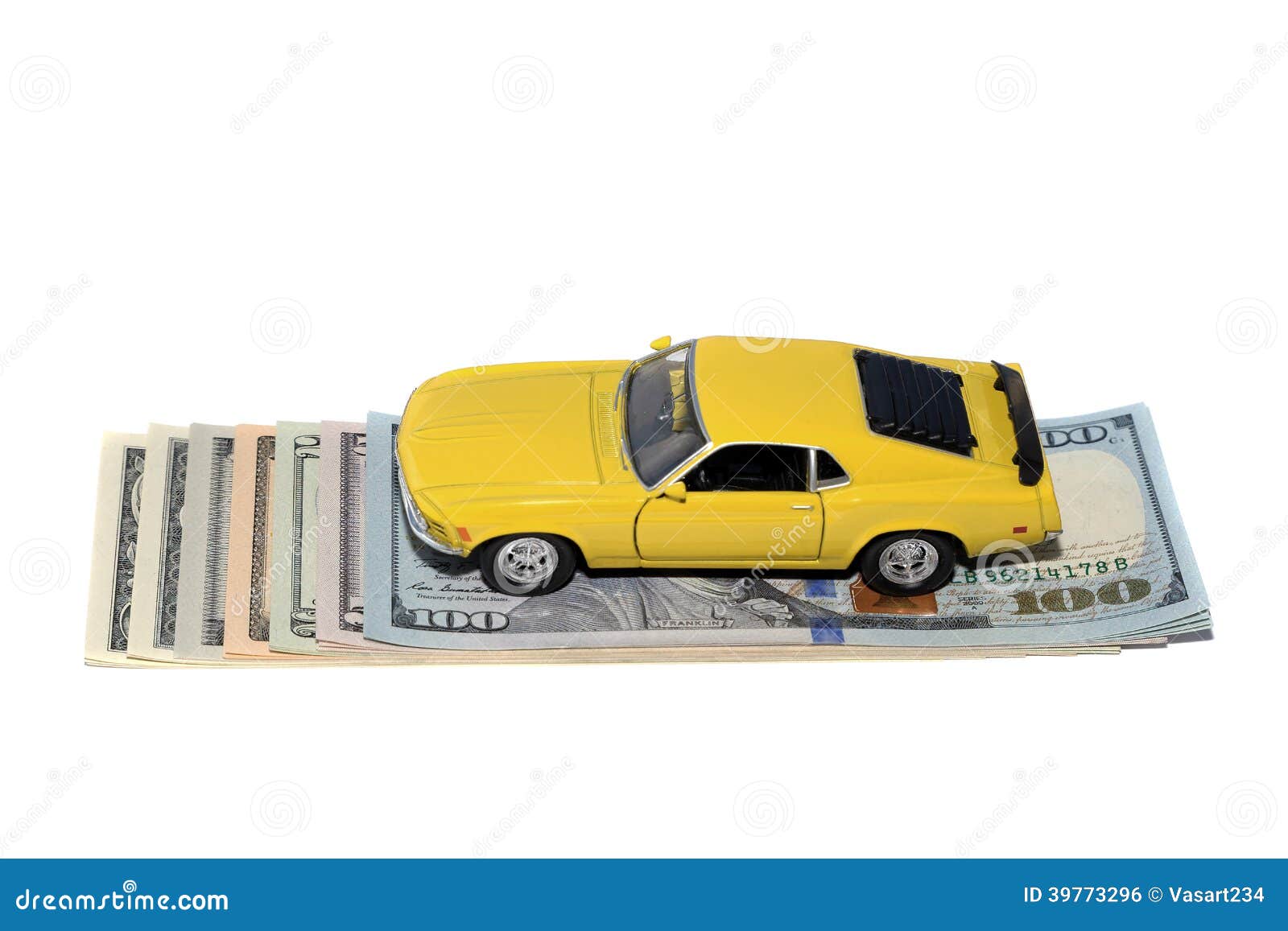 Car and money stock photo. Image of consumerism, incentive - 39773296