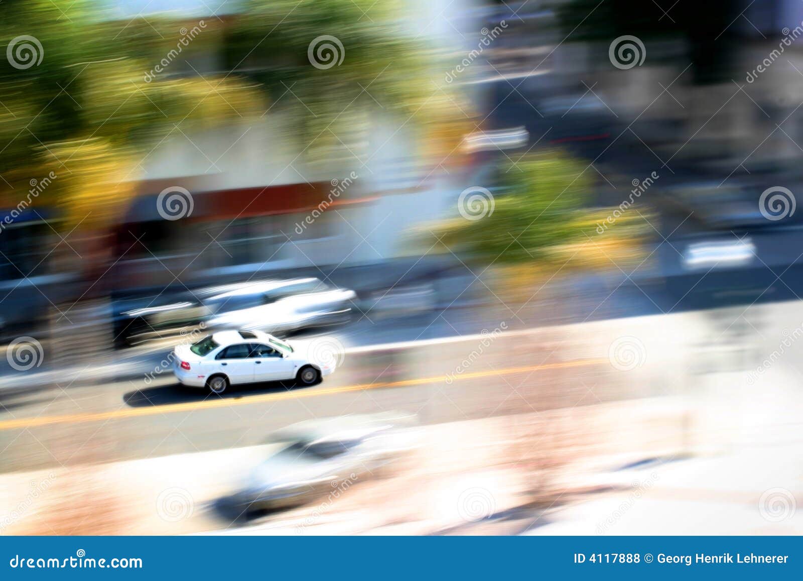 Car in Motion stock photo. Image of transportation, movement - 4117888