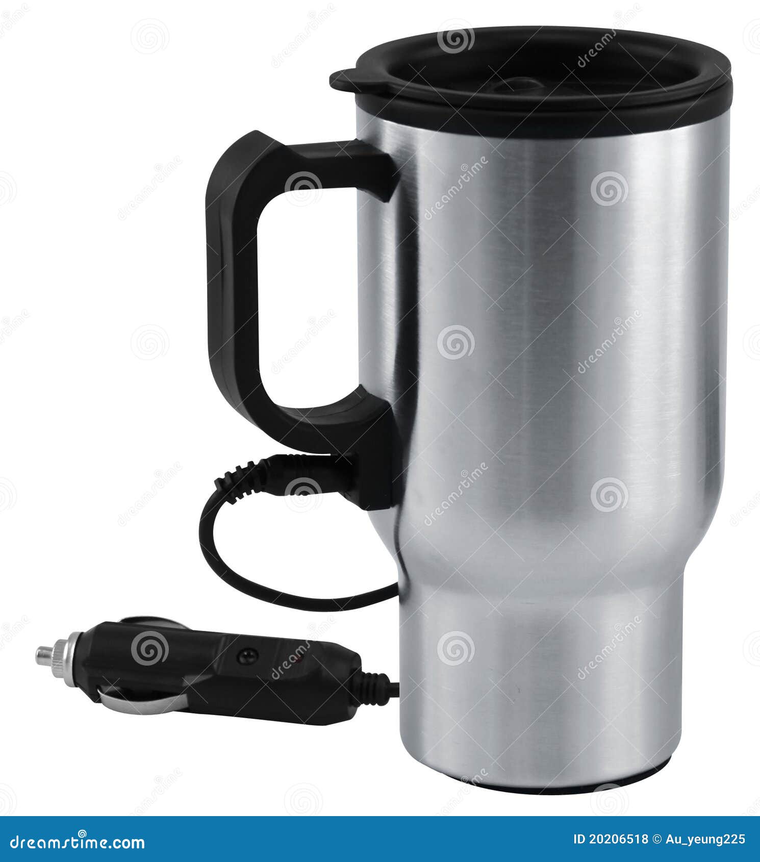 Car mug stock photo. Image of coffee, steel, electric - 20206518