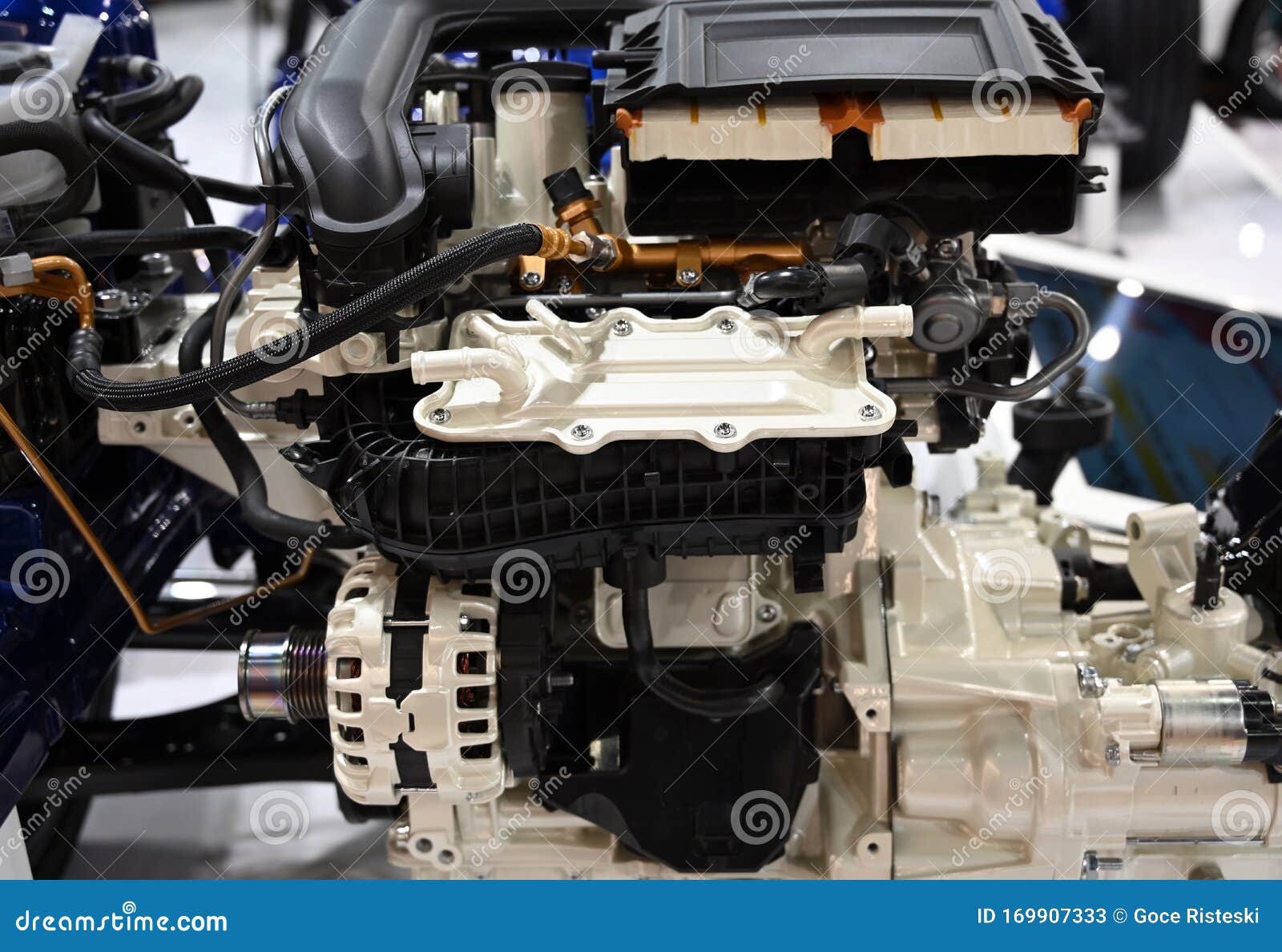 Car natural gas engine stock image. Image of ecology - 169907333