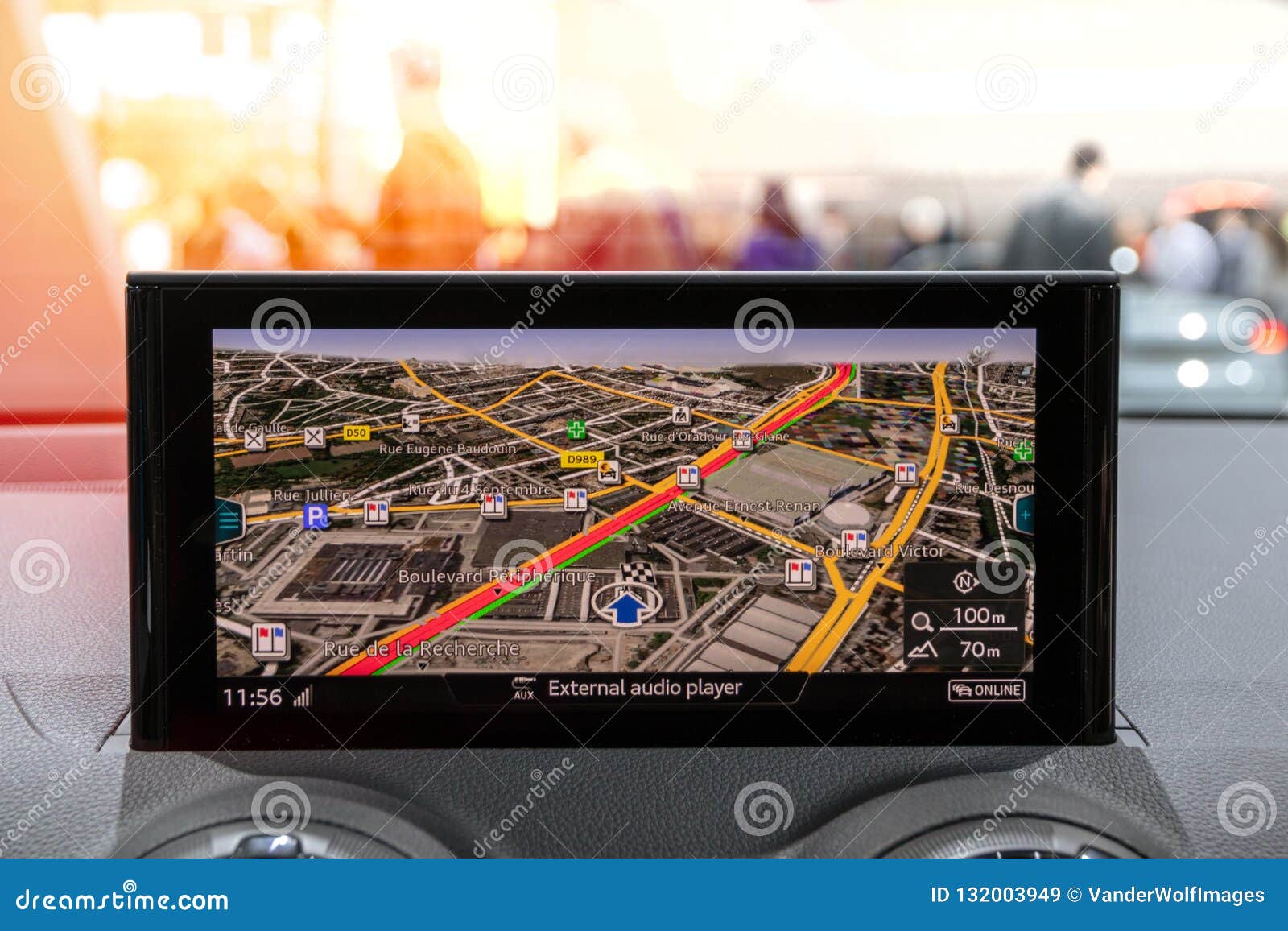 Car navigation stock image. Image of navigation, drive - 132003949