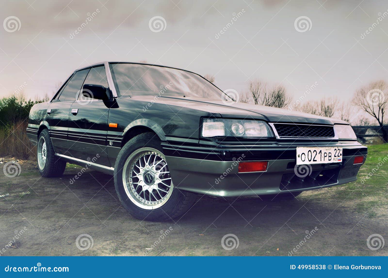 Car Nissan skyline R31 editorial stock photo. Image of powerful - 49958538