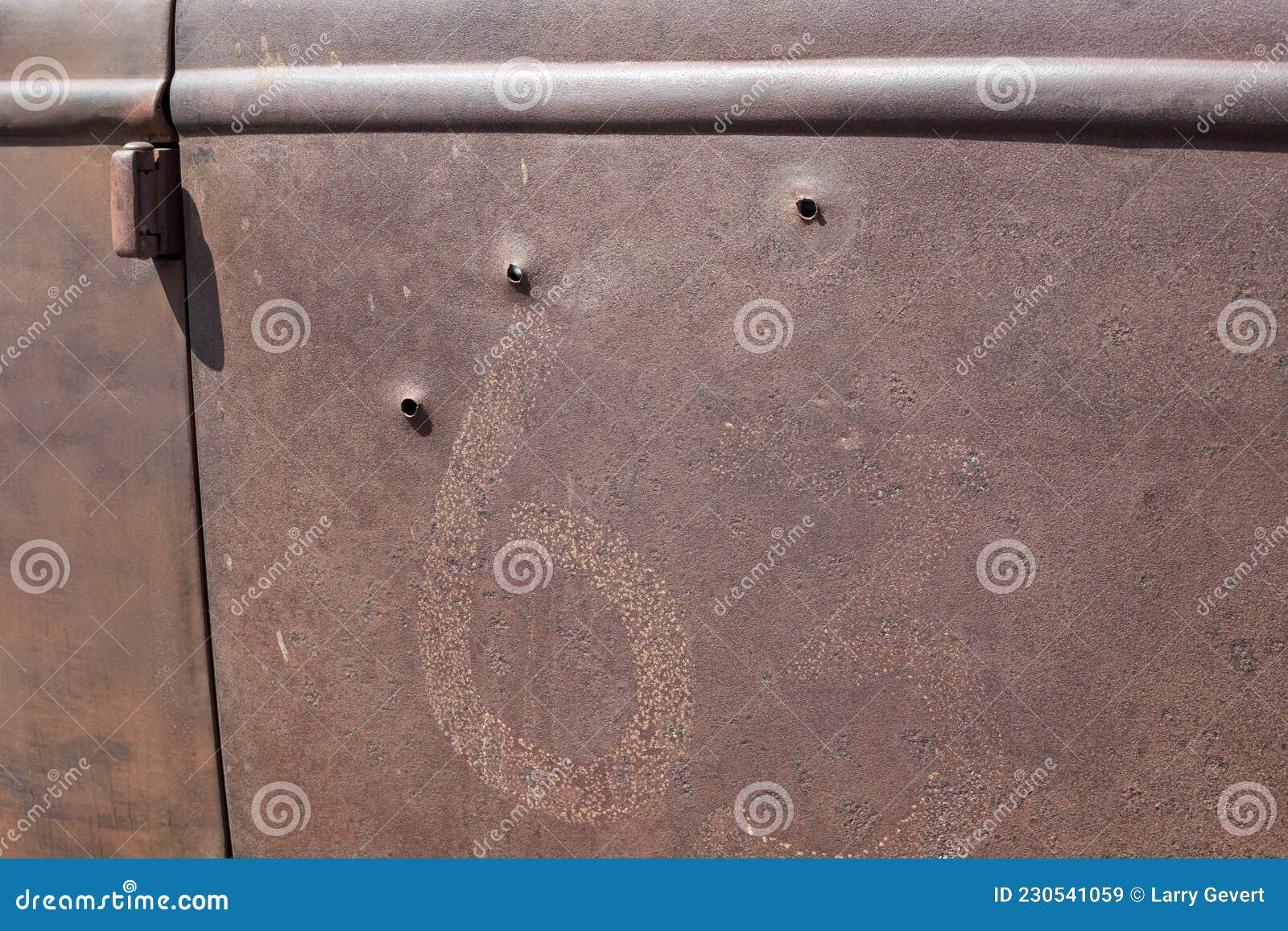 Rusty Classic Car, Car Number Sixty-three Stock Image - Image of ...