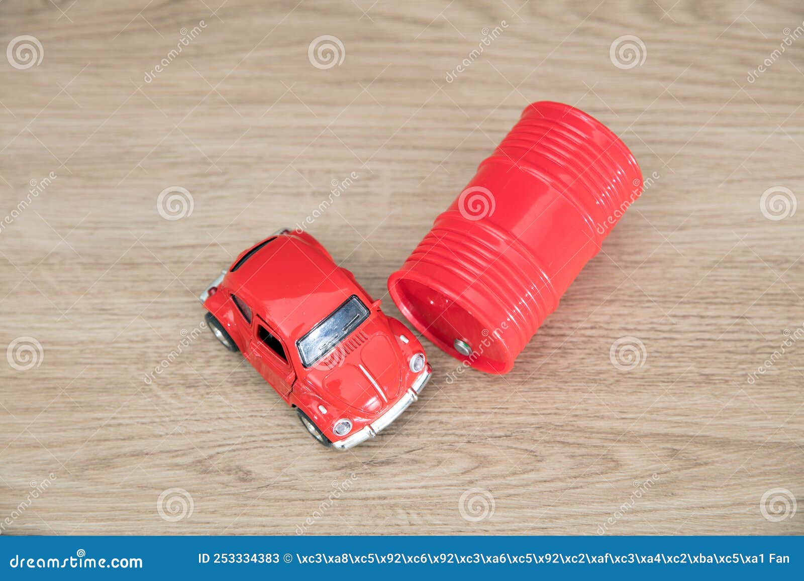 Car and oil barrel model stock image. Image of prices - 253334383