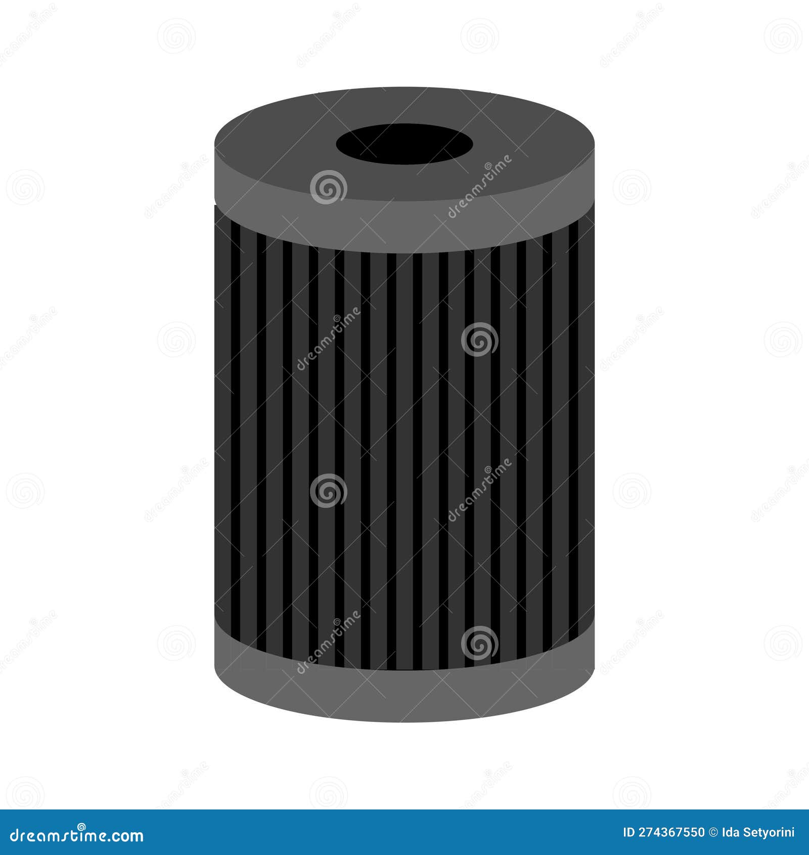 Car oil filter icon vector stock illustration. Illustration of filter ...