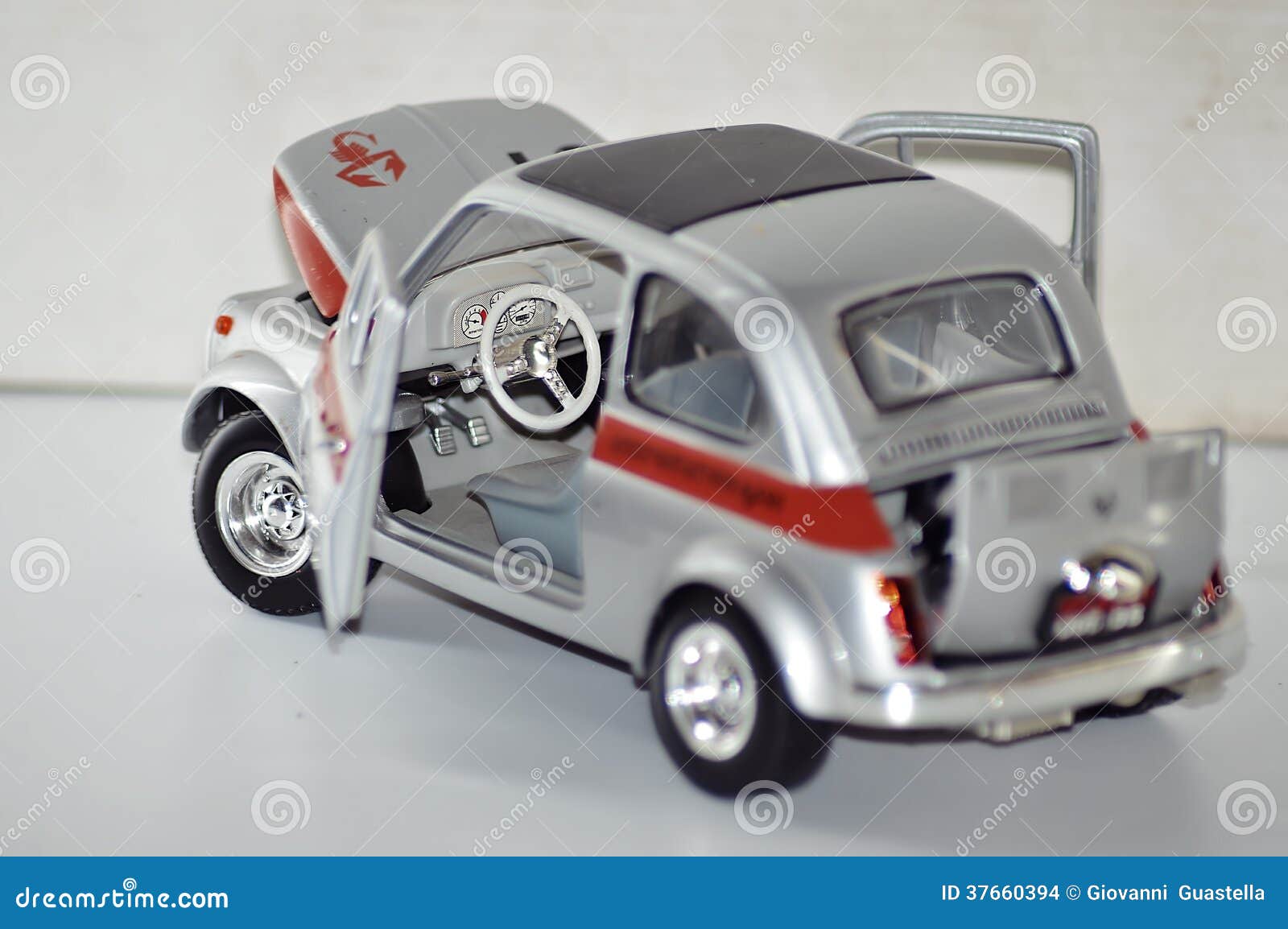 Car old style model stock photo. Image of fiat, italy - 37660394