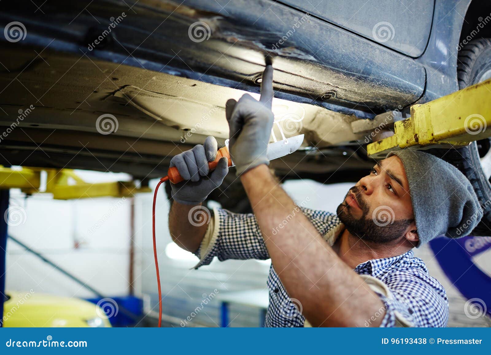Car overhaul stock photo. Image of repair, occupation - 96193438