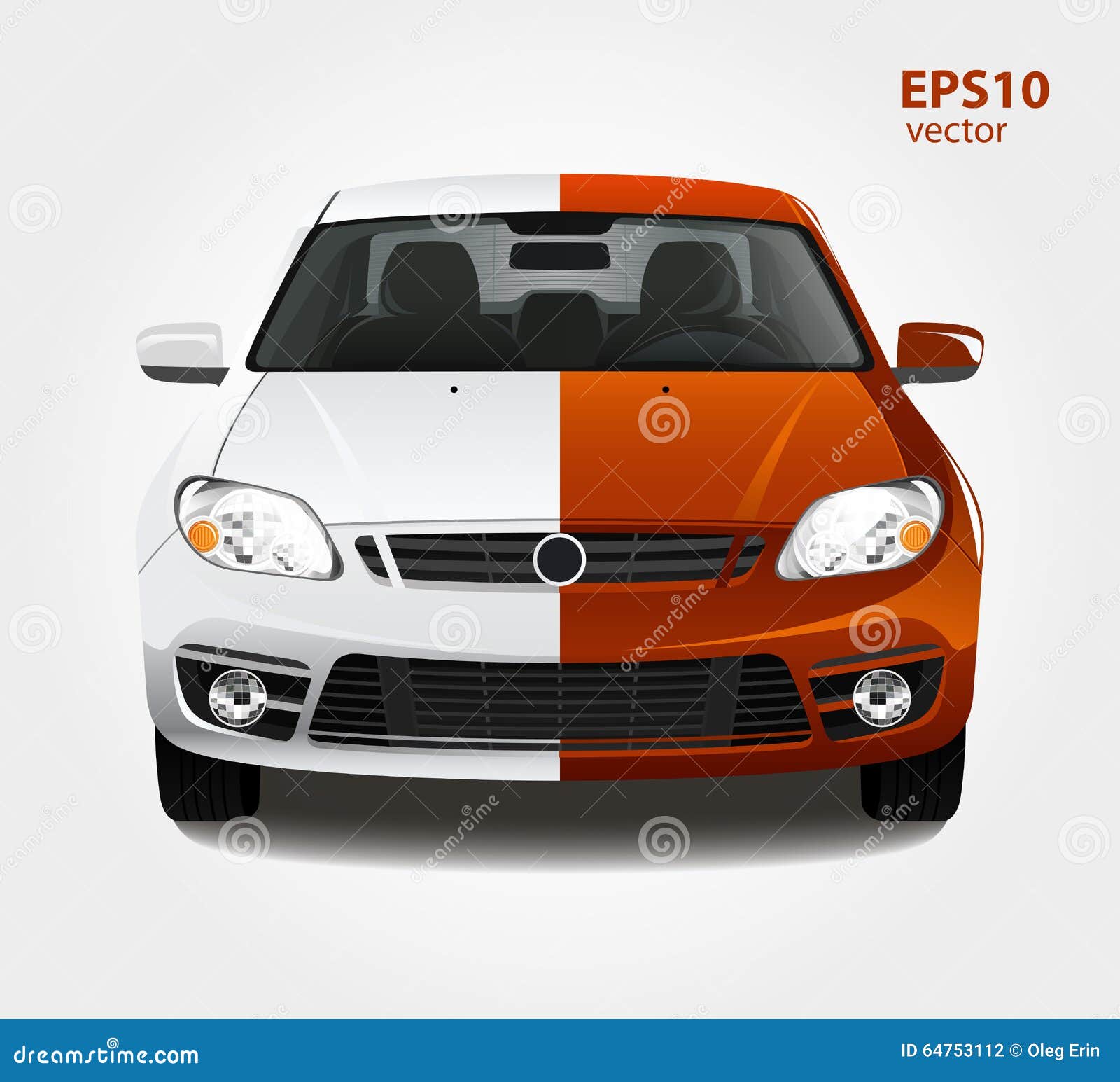 Car paint illustration stock vector. Illustration of garage - 64753112