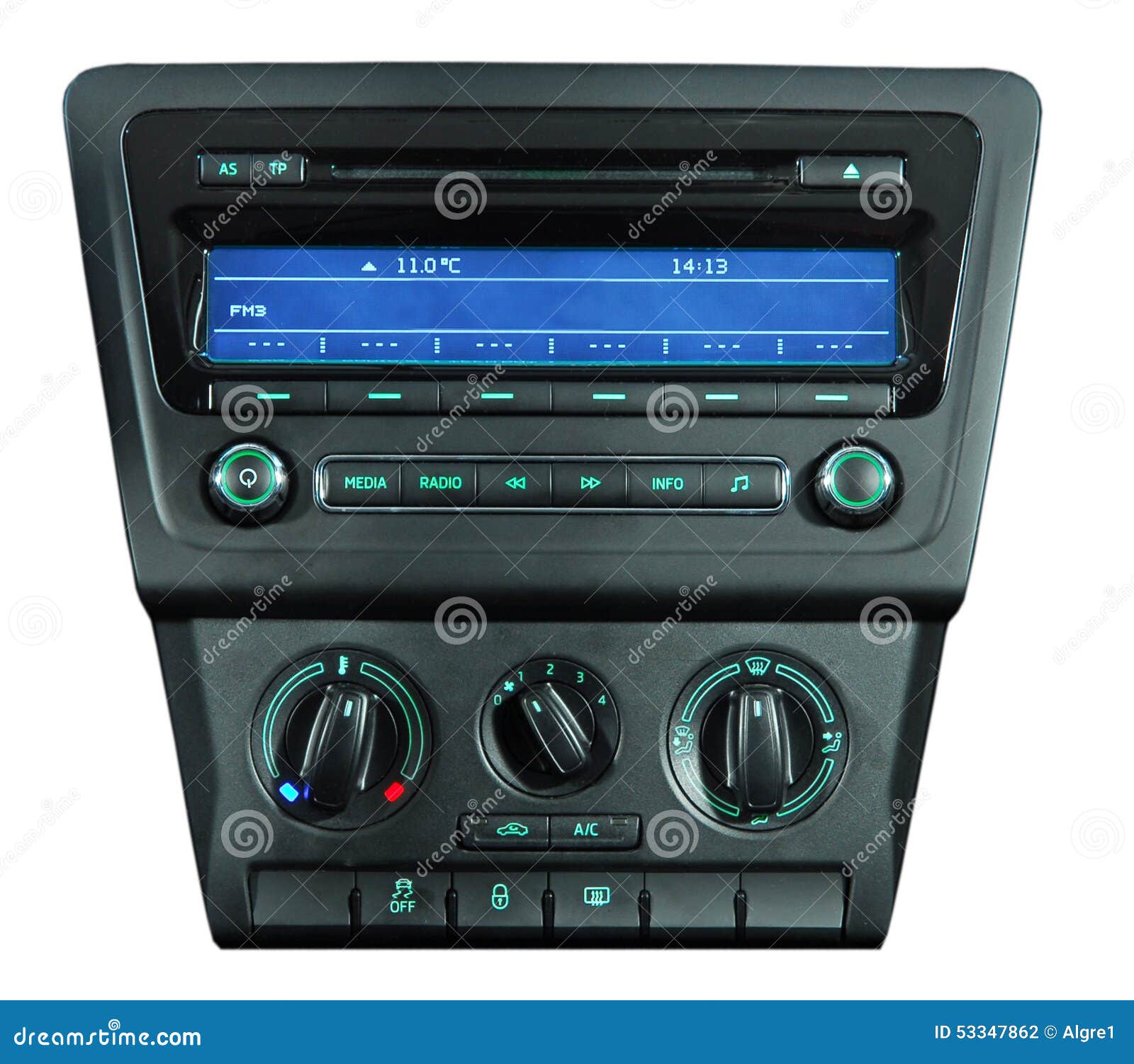 Car panel buttons stock photo. Image of change, cabin - 53347862