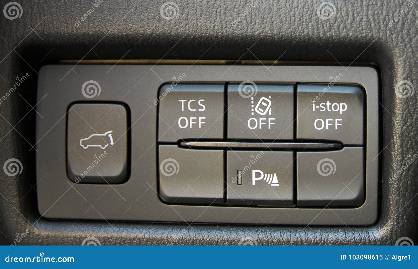 Car panel buttons stock image. Image of elegance, equipment - 103098615