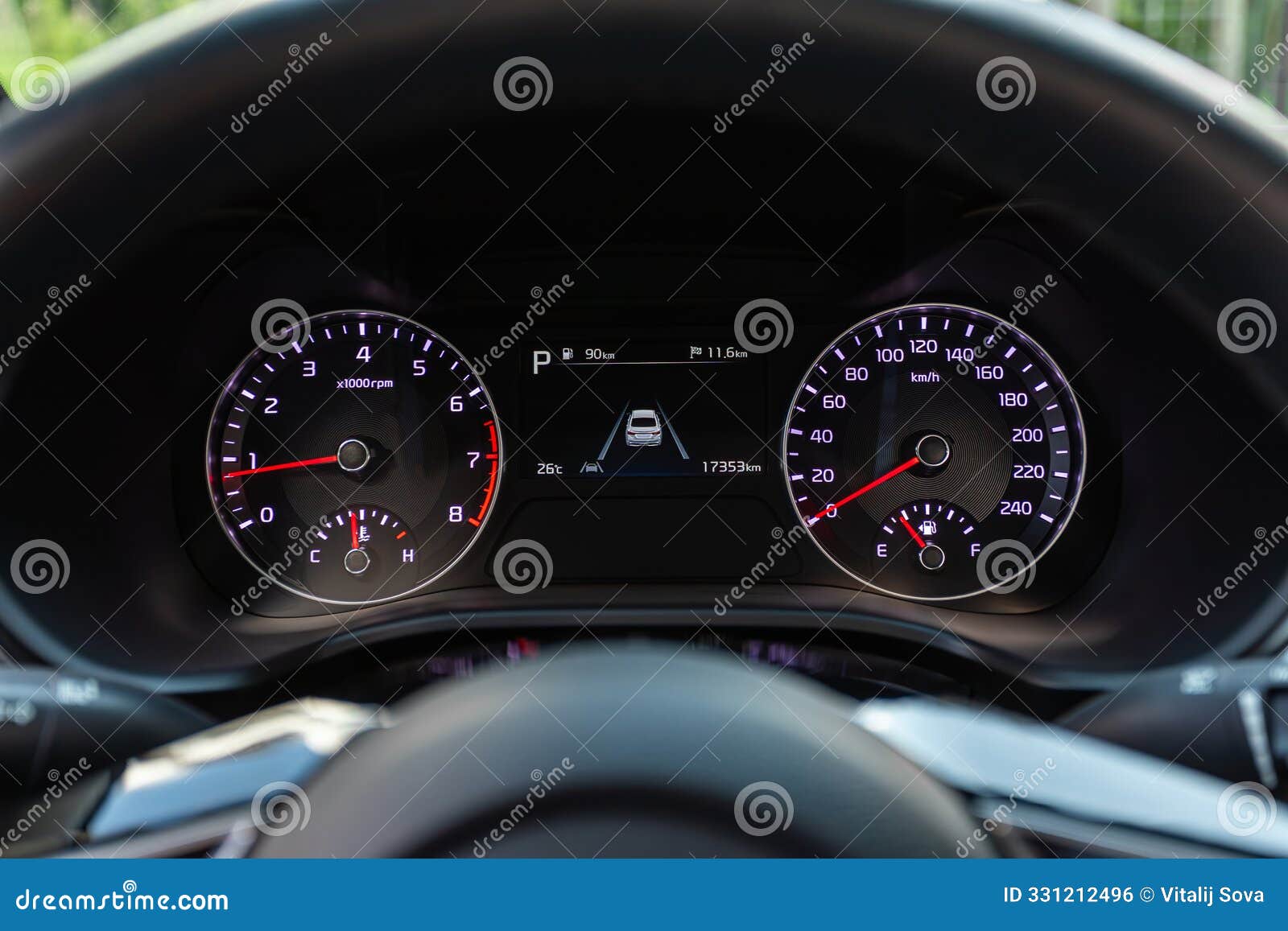 Close up stock photo. Image of modern, counter, pointer - 331212496