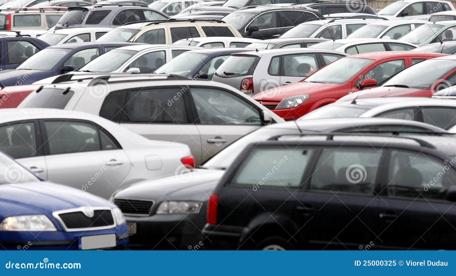 Car Park stock image. Image of forecourt, metallic, auto - 25000325