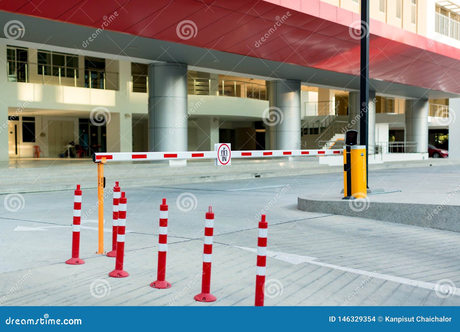 Car Park Automatic Entry System.Security System For Building Access ...