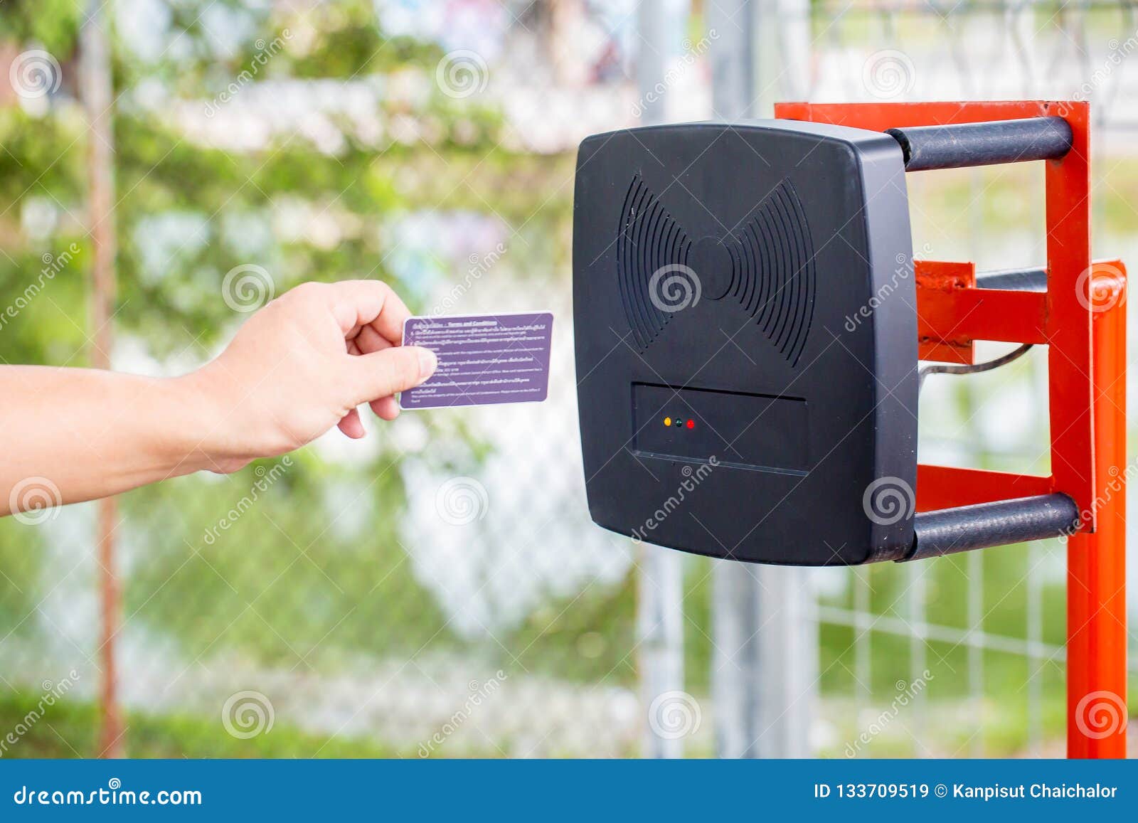 Car Park Automatic Entry System.Security System for Building Access ...