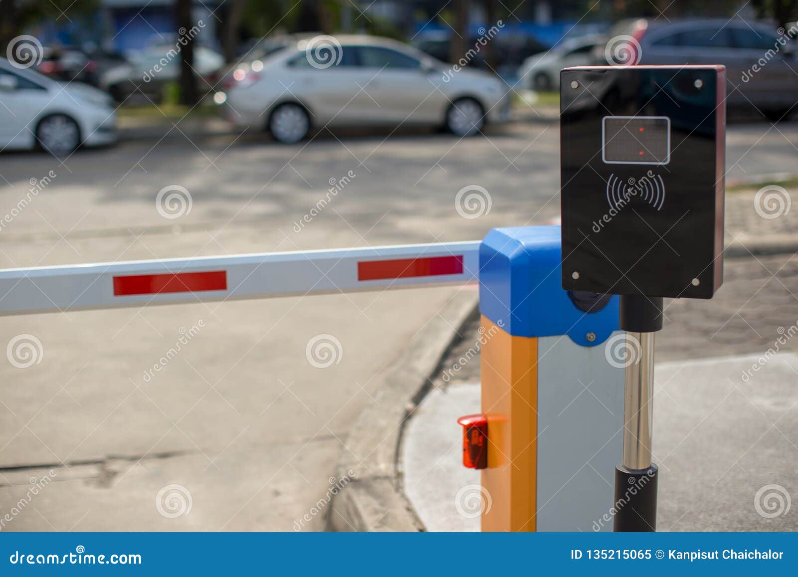 Car Park Automatic Entry System.Security System for Building Access ...