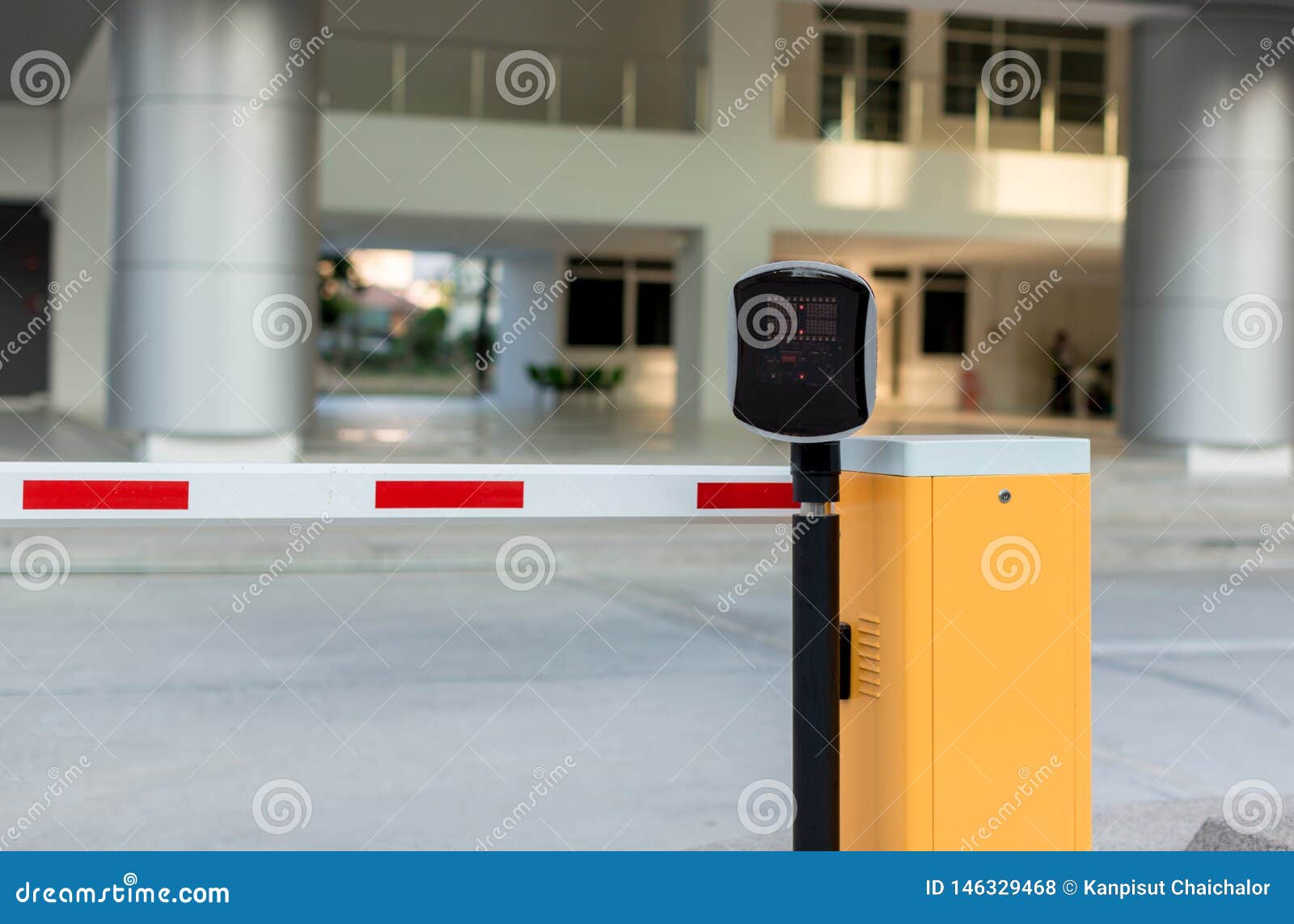 Car Park Automatic Entry System. Security System for Building Access ...