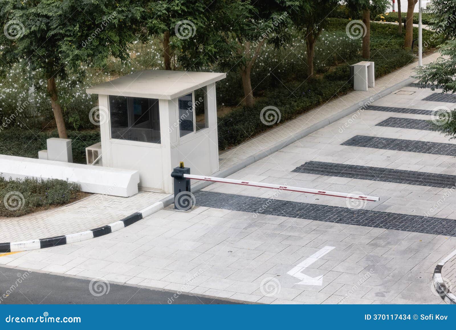 Car Park Barrier, Automatic Entry System.Security System For Building ...