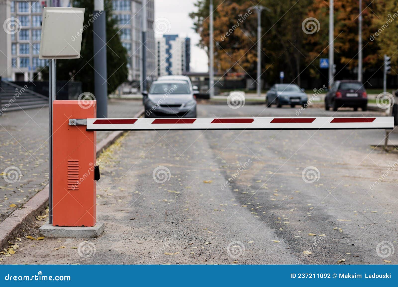 Car Park Barrier, Automatic Entry System.Security System For Building ...