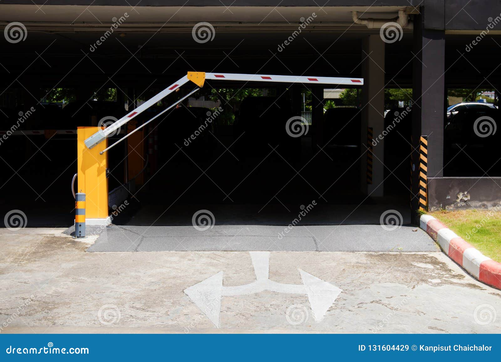 Car Park Barrier, Automatic Entry System.Security System for Building ...