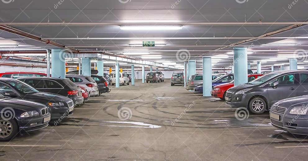 Car parking stock image. Image of reserved, garage, park - 28220751