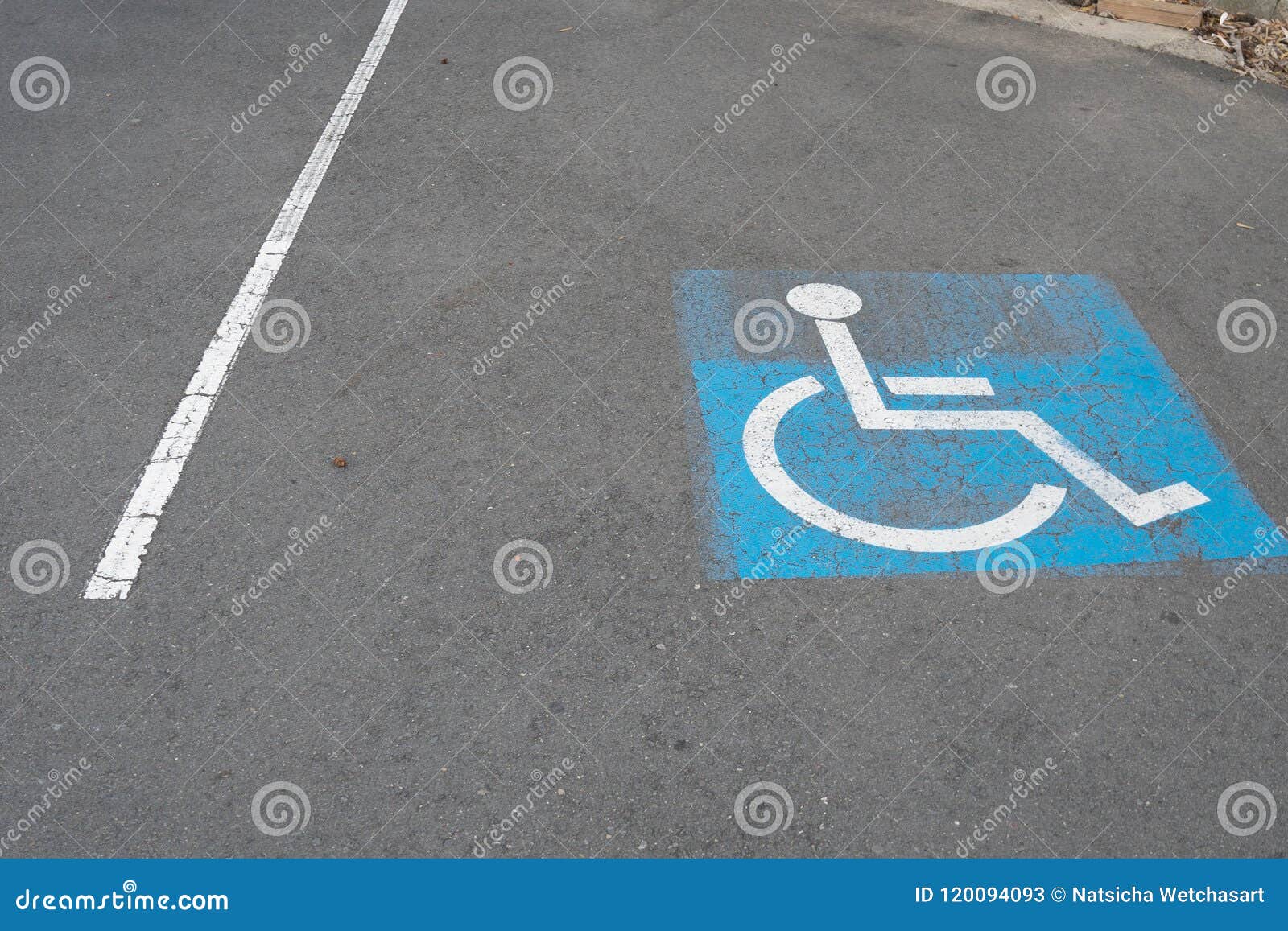 Sign and Symbol of Car Parking Lot for Disable Editorial Stock Photo ...