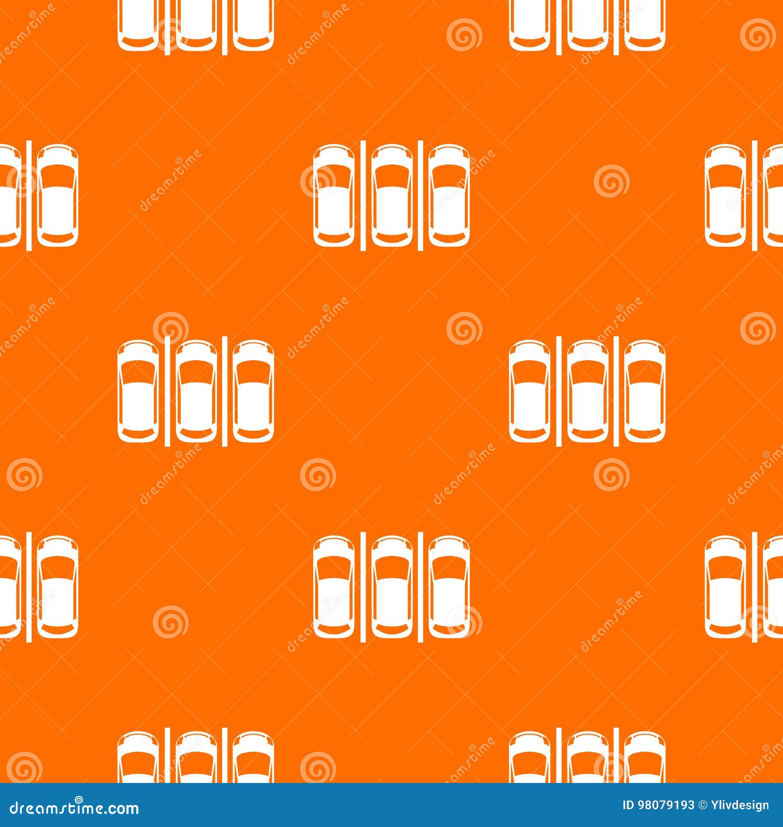 Car Parking Pattern Seamless Stock Vector - Illustration of pattern ...