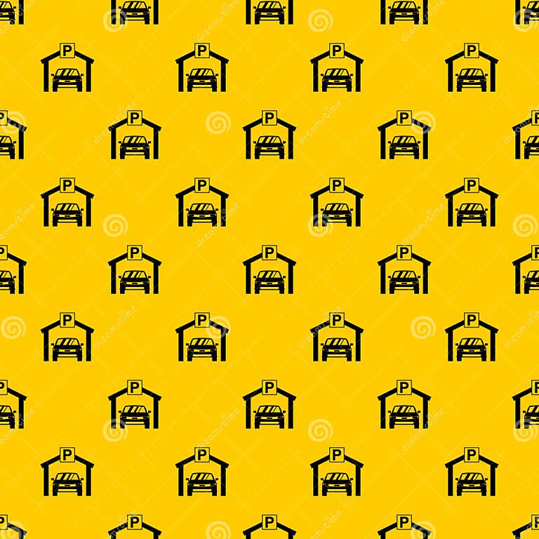 Car parking pattern vector stock vector. Illustration of area - 145947880