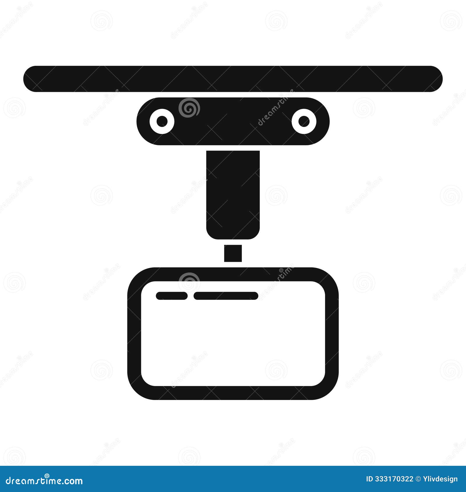 Car Parking Sensor Signal Icon Cartoon Vector | CartoonDealer.com ...