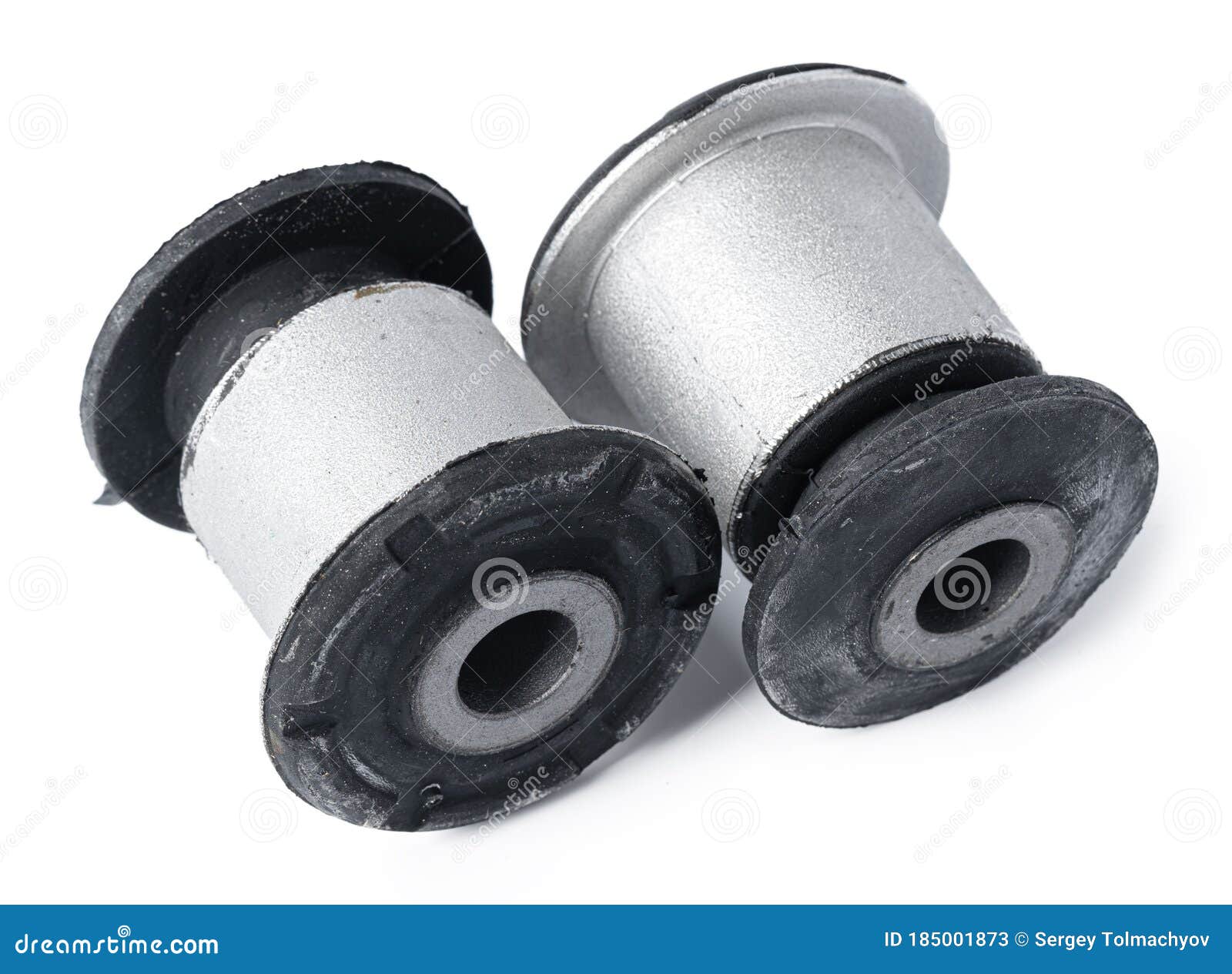 Car Part. Silent Blocks Isolated on White Stock Image - Image of ...