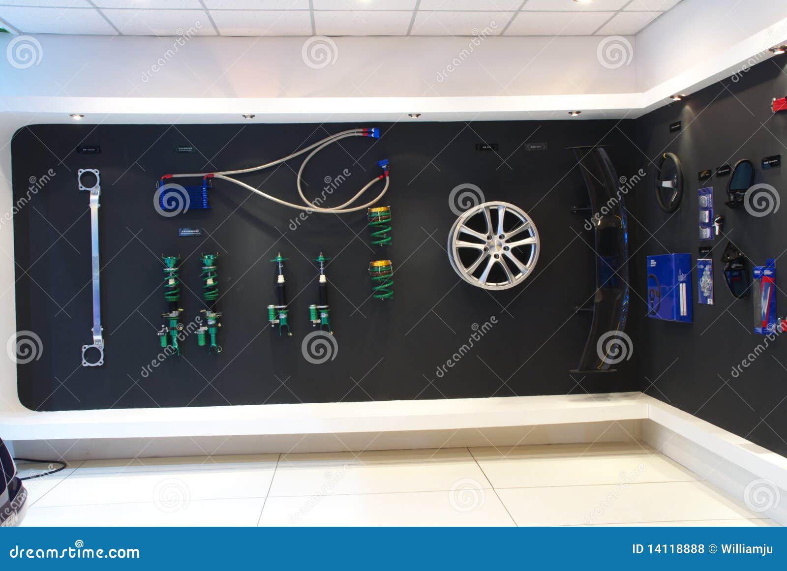 Car parts stock photo. Image of wall, parts, mechanical - 14118888