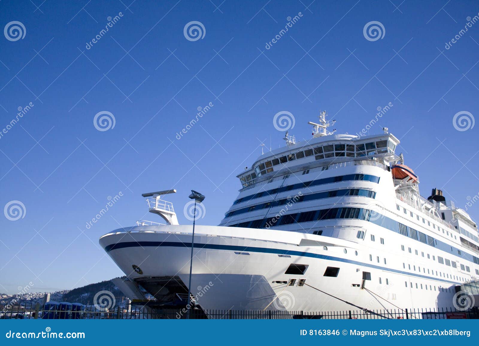 Car and passenger ferry stock photo. Image of cruise, traveling - 8163846