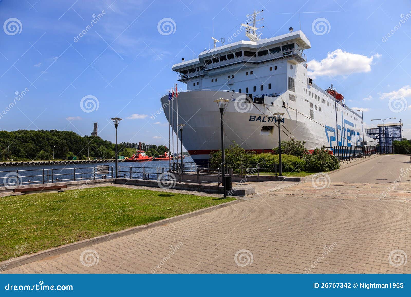 Car - Passenger Ferry in Port Editorial Photography - Image of europe ...