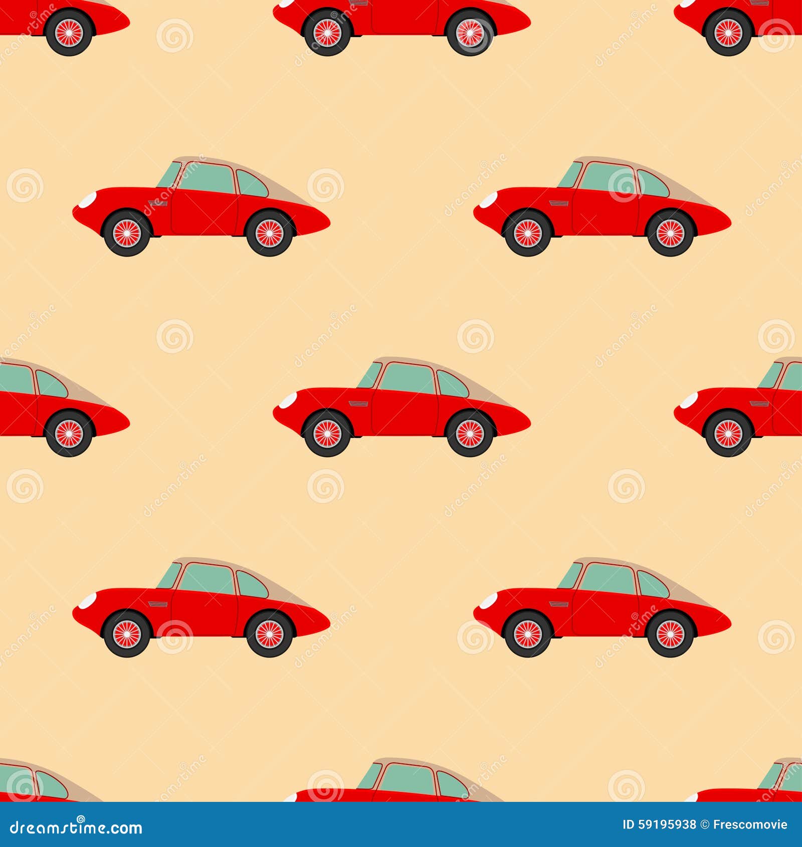 Car pattern stock vector. Illustration of background - 59195938